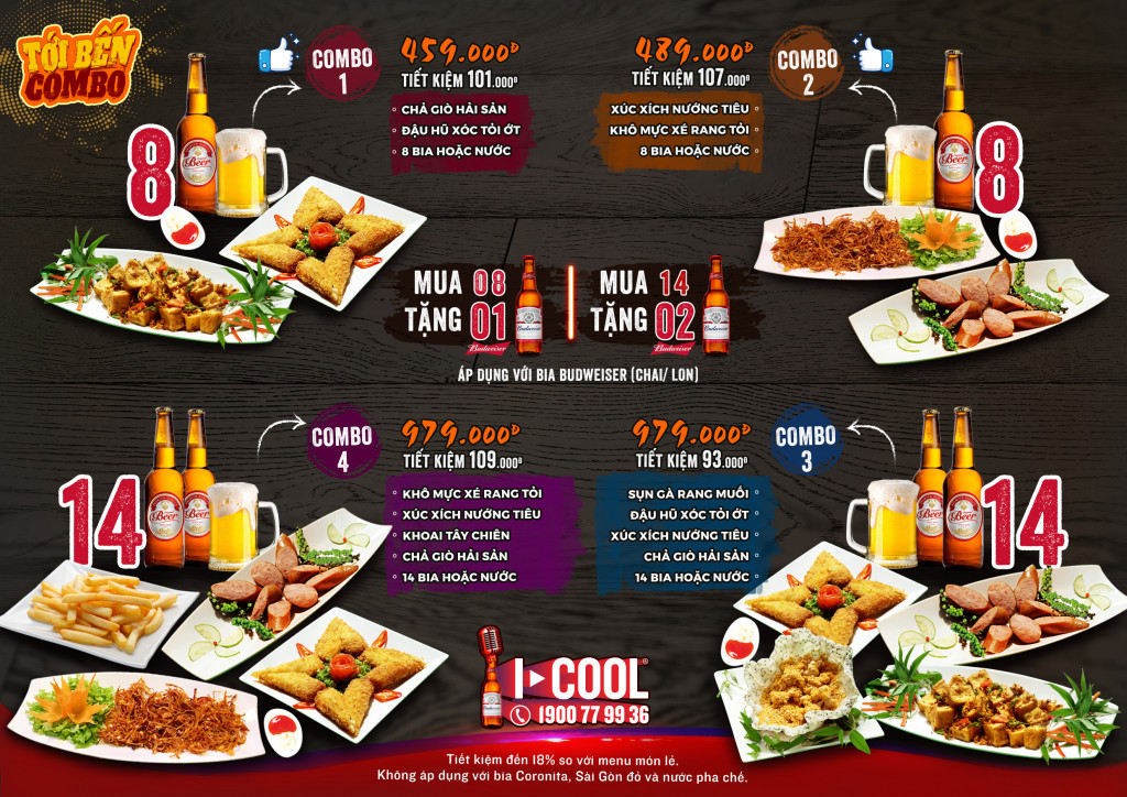 TỚI BẾN COMBO - MÓN NGON TỐT CHO SỨC KHỎE - BIA TỐT CHO TÂM TRẠNG ...