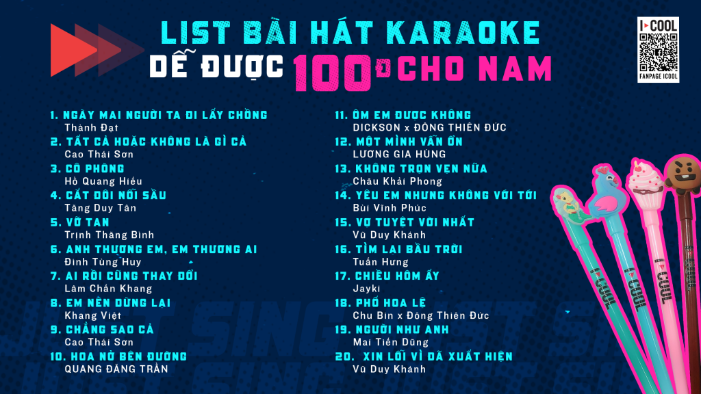 99-bai-hat-karaoke-de-duoc-100-diem-thinh-hanh-nhat-2024-2 - ICOOL KARAOKE
