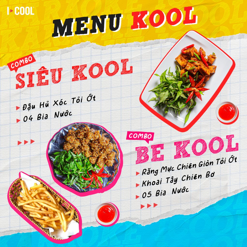 MENU KOOL - ICOOL KARAOKE